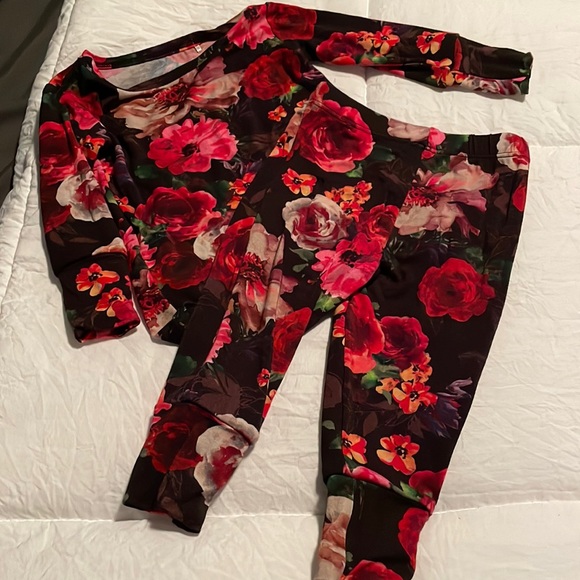 Posh Peanut | Pajamas | Posh Peanut X Alice And Olivia Midnight Rose 2 ...